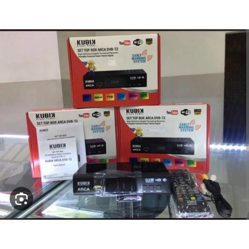 Jual [sovrel] Tv Box STB DVB KUBIK / CBM / FREEBOX Super HD Receiver ...
