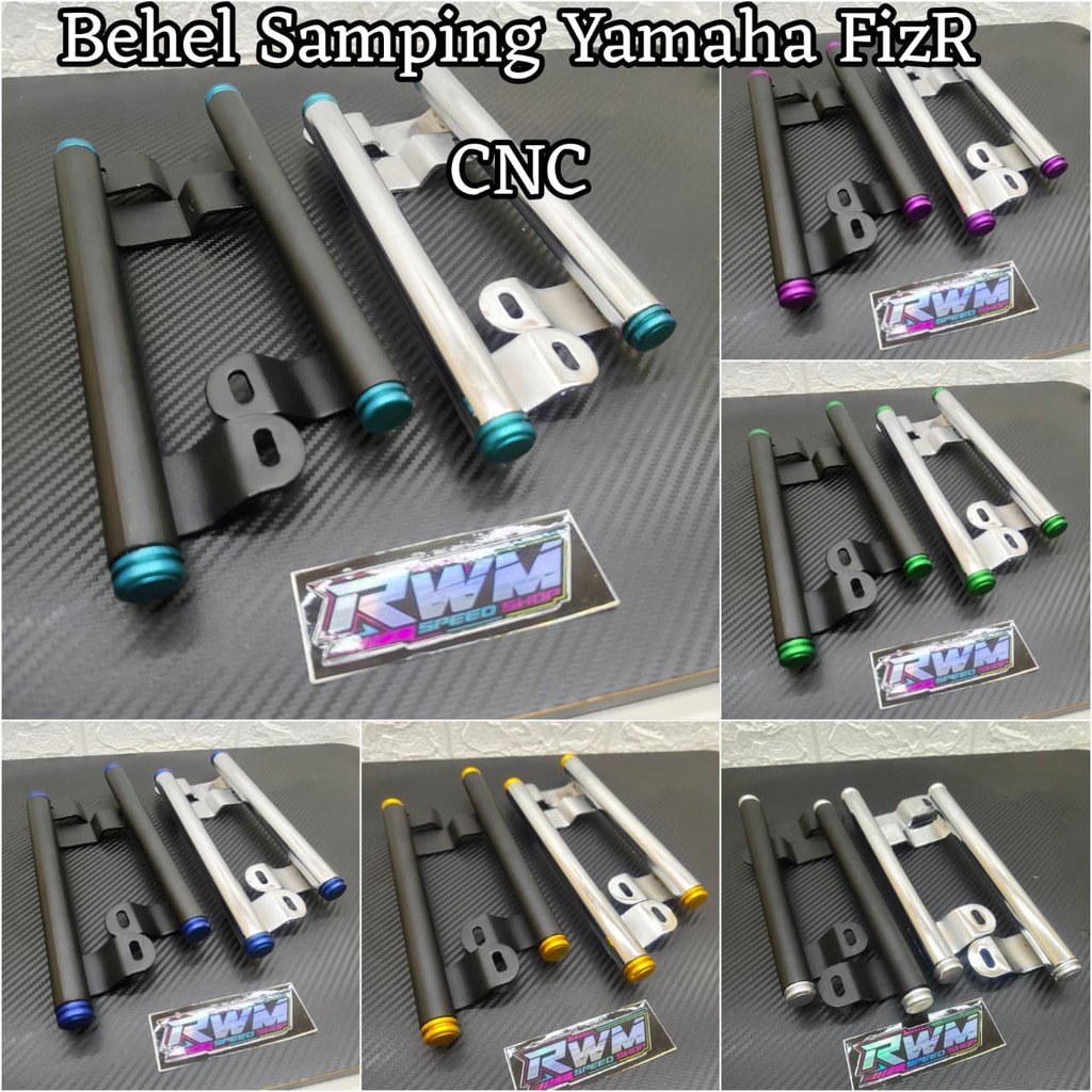 Jual Behel Begel Samping Yamaha FIZR F1ZR CNC Bahan Tebal | Shopee ...