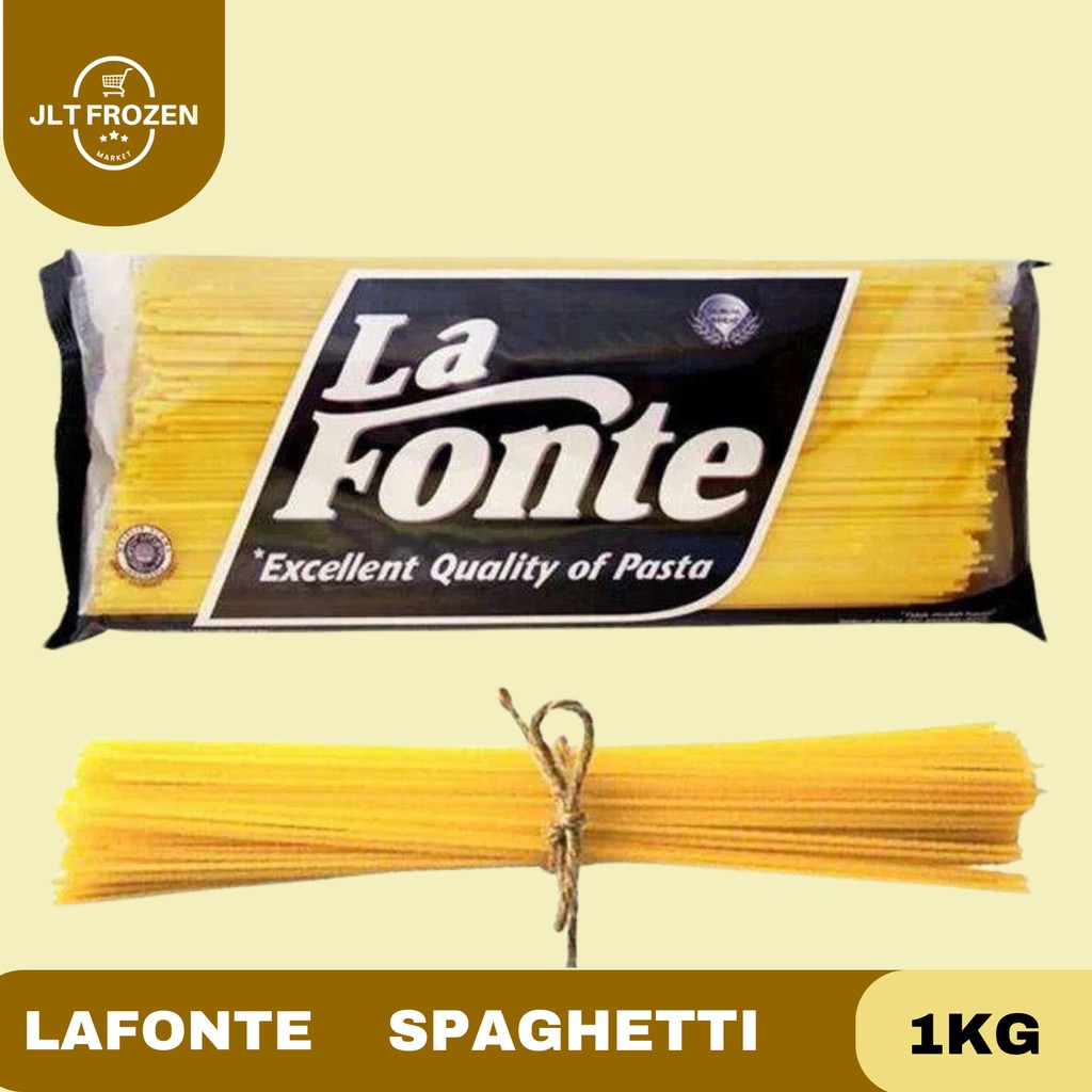 Jual Lafonte Spaghetti Long / Spageti / Pasta / Instan / Kemasan 1 KG ...