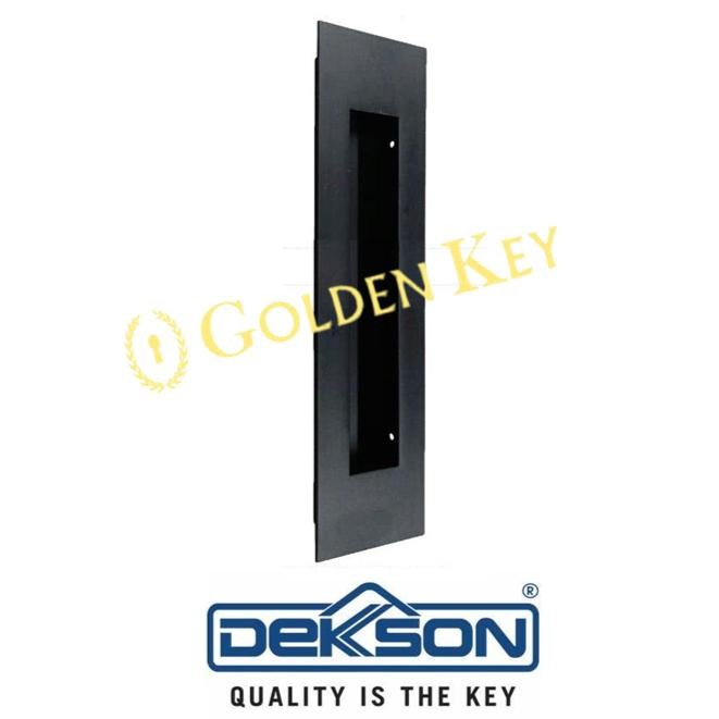 Jual Pull Plate Dekkson PP 220 SQ MATT BLACK Handle Tanam Dekson Kotak ...