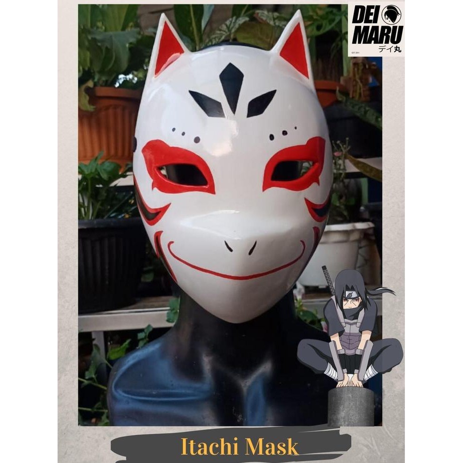 Jual Topeng Itachi Anbu Mask Topeng Cosplay TOPENG ANIME MANGA NARUTO ...