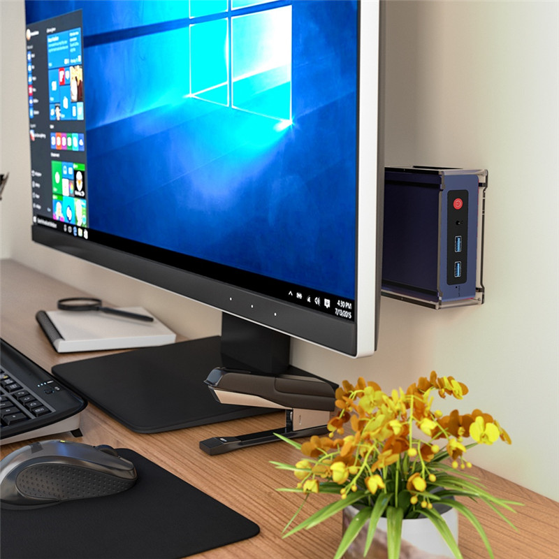 Jual Stand Holder Wall Mount Under Desk Mount For Beelink S12 Pro Mini ...
