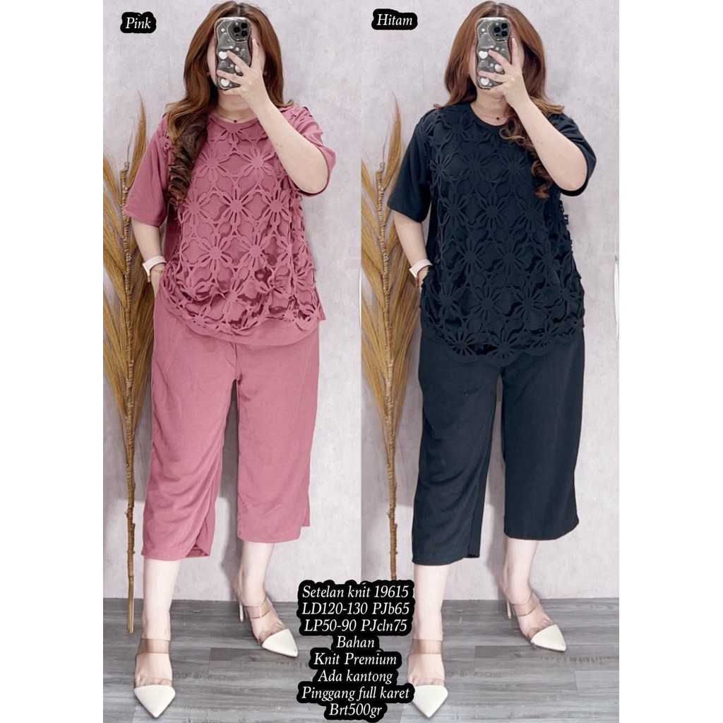 Jual NEW SETELAN KNIT 19615 500GRAM #FASHIONUPDATE | Shopee Indonesia