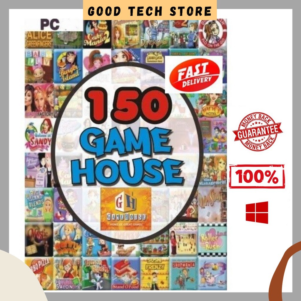 Jual 150 GameHouse Full Set Digital PC Games (Google Drive) (Diner Dash ...