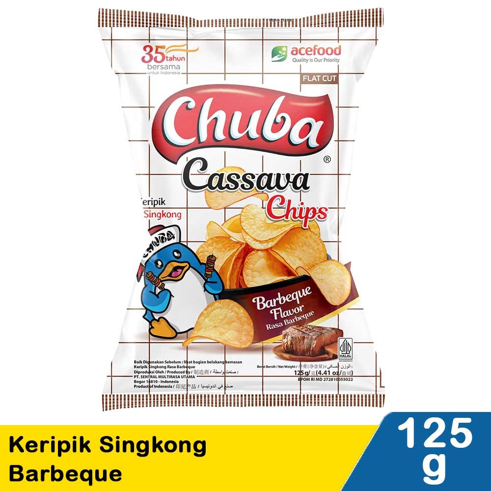 Jual CHUBA KERIPIK SINGKONG BARBEQUE 140/125g | Shopee Indonesia