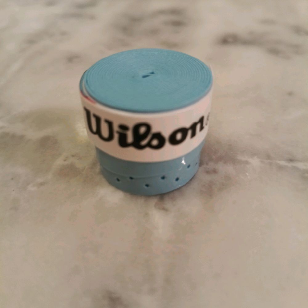 Jual over grip wilson baby blue pastel biru sky blue profile perforated ...