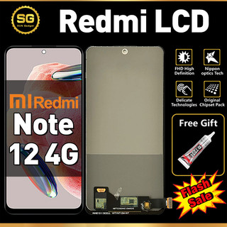 Jual ORI LCD FOR REDMI NOTE 12 4G Original Fullset Asli For LCD hp ...