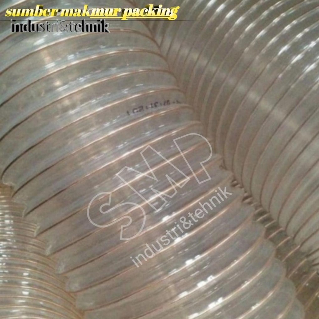 Jual selang pu ducting 12 inchi flexible hose-selang serbuk vacum ...