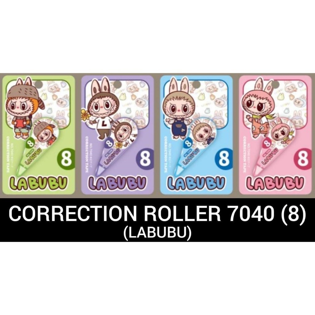 Jual TIPEX ROLL/correction tape/tip-ex kertas/tipe-x karakter lucu ...