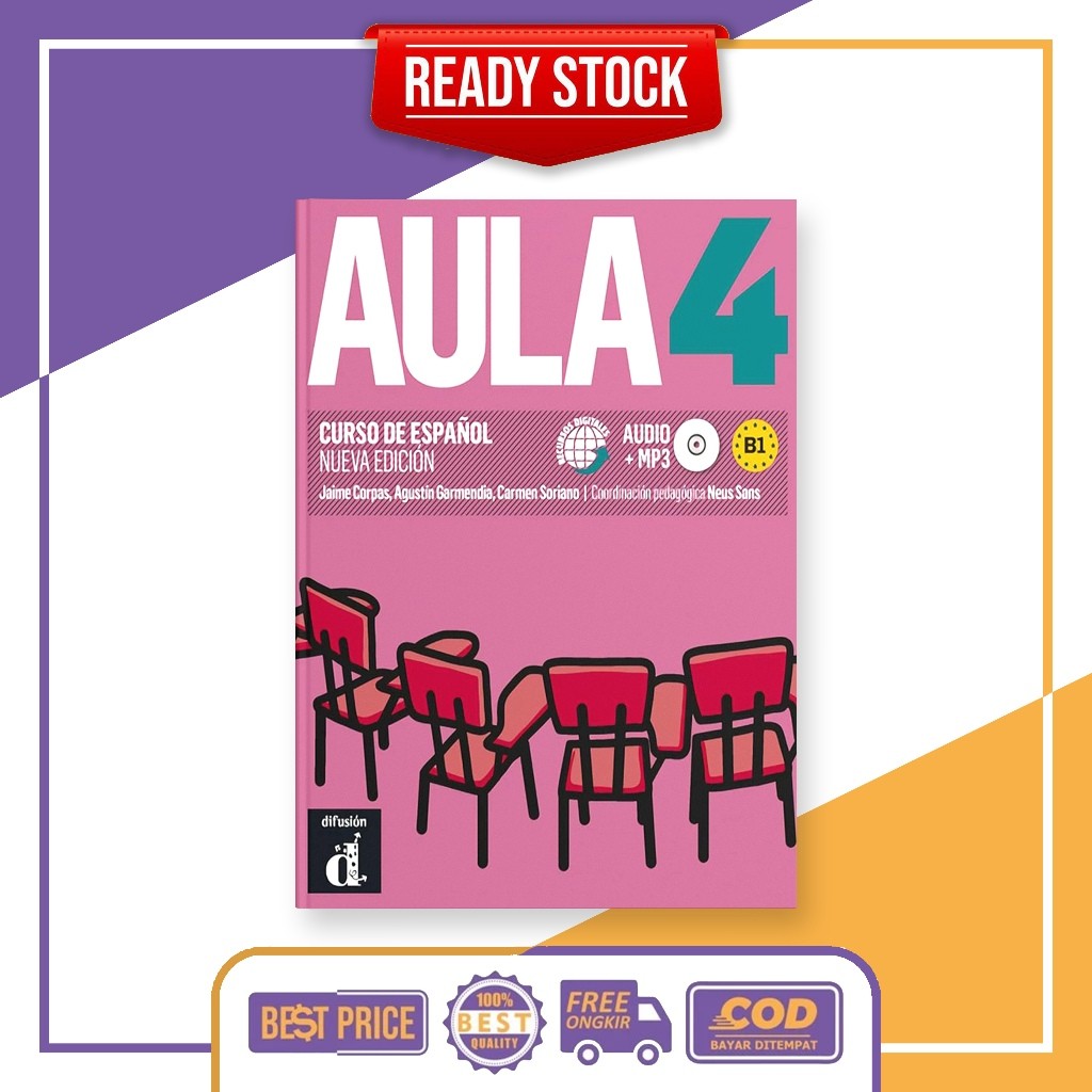 Jual Aula Nueva edición 4 Libro del alumno | Shopee Indonesia
