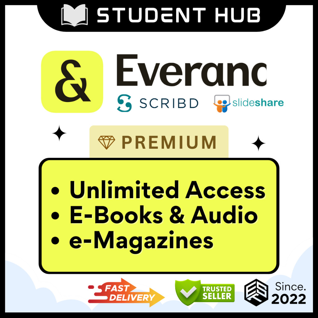 Jual Everand Premium Account Apps : Ebooks and audiobooks Articles ...