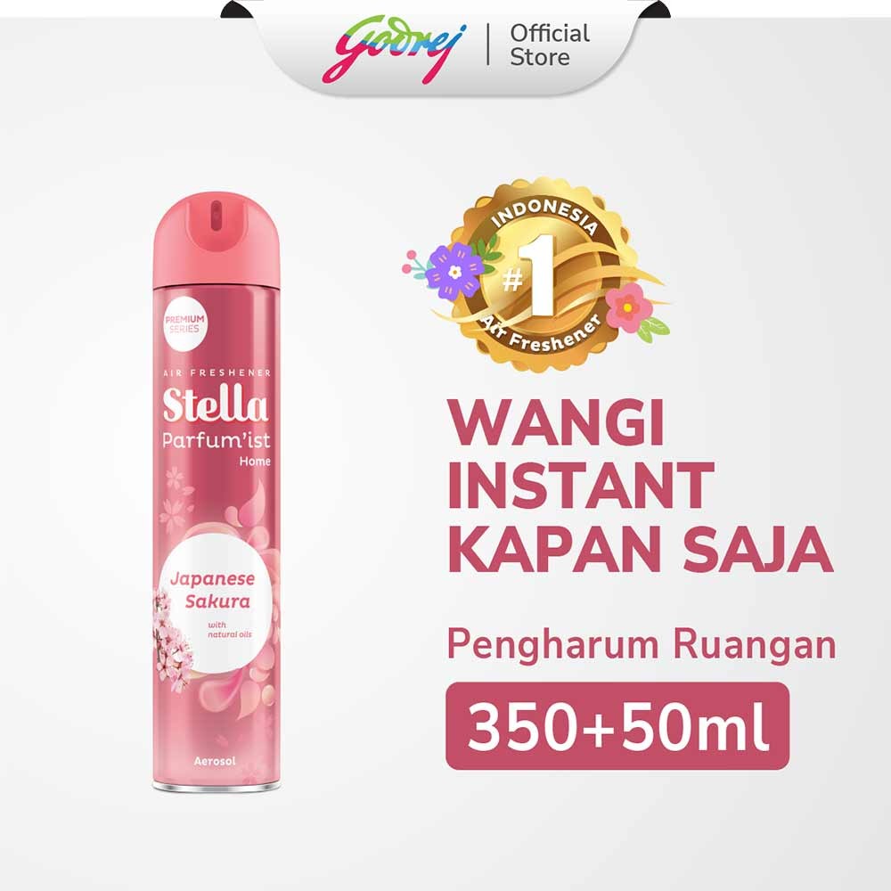 Jual Stella Air Freshener With Natural Oil Japanese Sakura 350mL ...