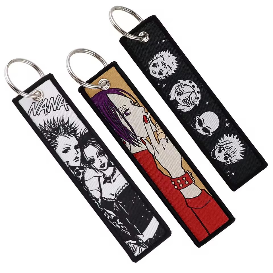 Jual NANA Anime Eye Keychain for Motorcycles and Cars Backpack Manga ...