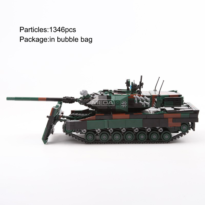 Jual WW2 German Leopard 2A6 Tank Buig Block Self-propelled Grenade ...
