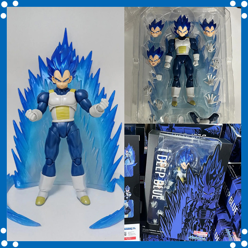 Jual Dragon Ball Demoniacal Fit DF SHF Deep Blue Vegeta Super Saiyan ...