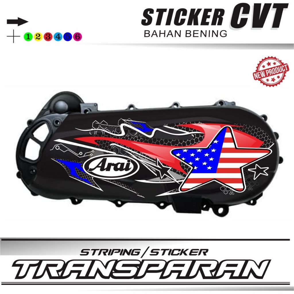 Jual STIKER TRANSFARAN CVT / STRIPING VARIASI TRANSPARAN BLOK CVT ...