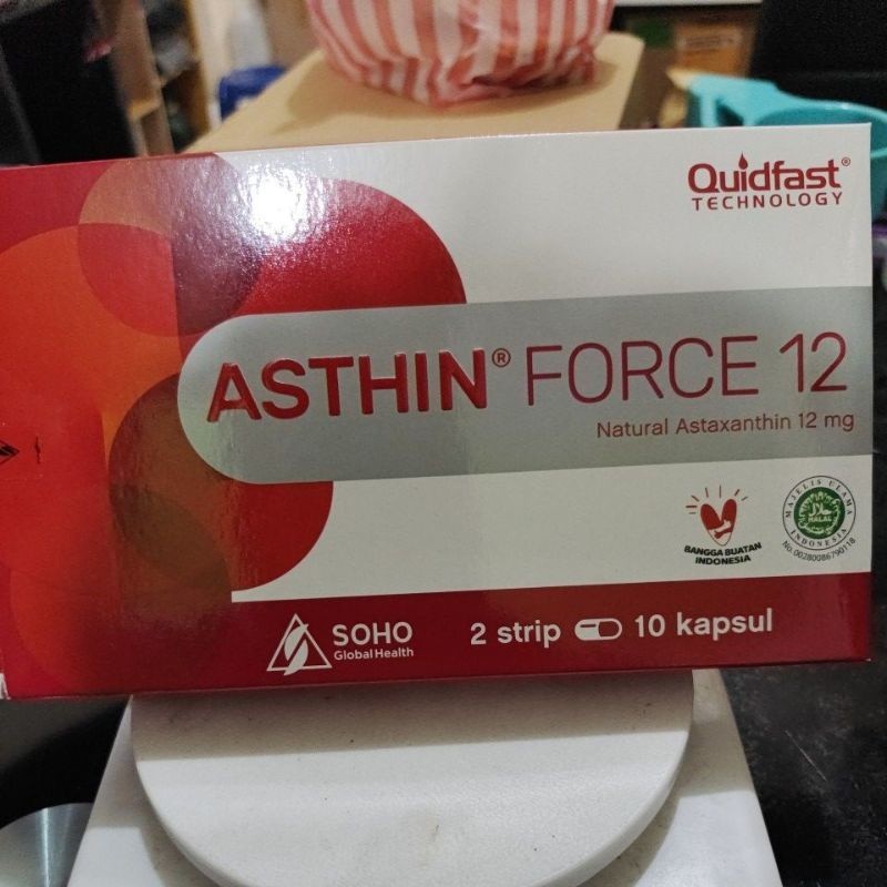 Jual Asthin Force 12 Box 20 Kapsul | Shopee Indonesia