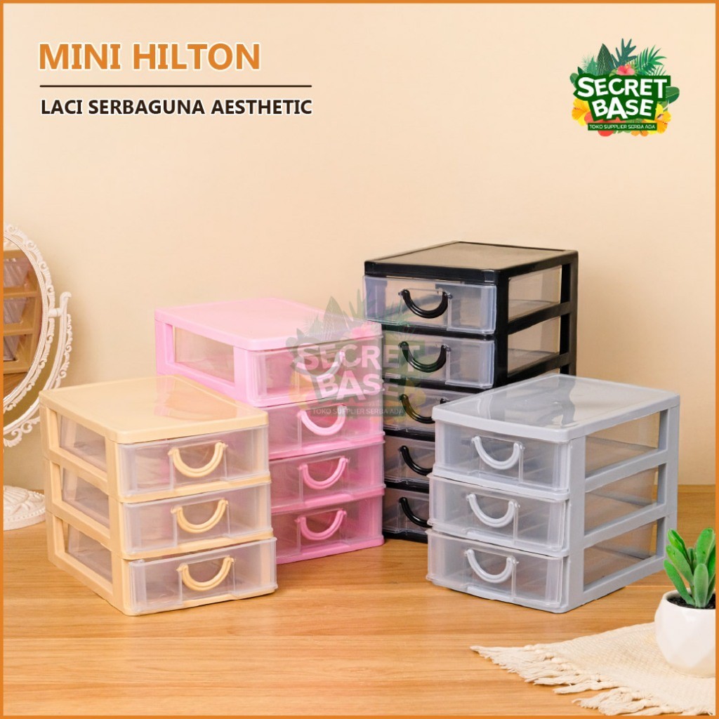 Jual MINI HILTON - Laci Mini Aesthetic / Rak Susun Serbaguna / Rak ...