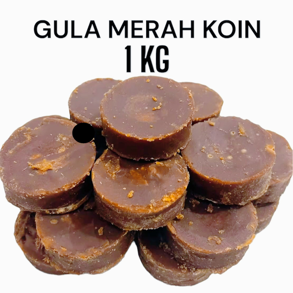 Jual Mrk - Gula Merah Koin 1kg HALAL Gula Jawa Koin Bulat 1 Kg Bukan ...