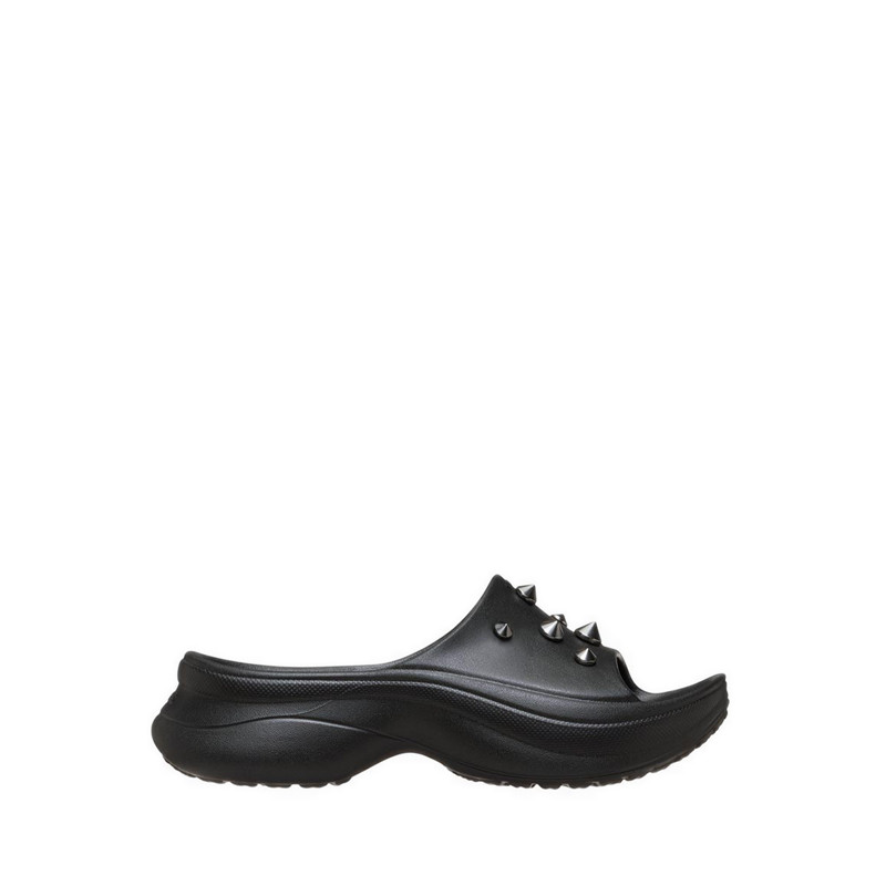Jual Crocs Bae Studded Women Slide - Black | Shopee Indonesia