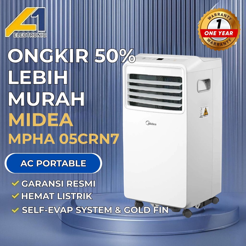 Jual MIDEA AC Portable MPHA-05CRN7 0,5 PK / MPHA 09CRN7 1 PK / MPF2 ...