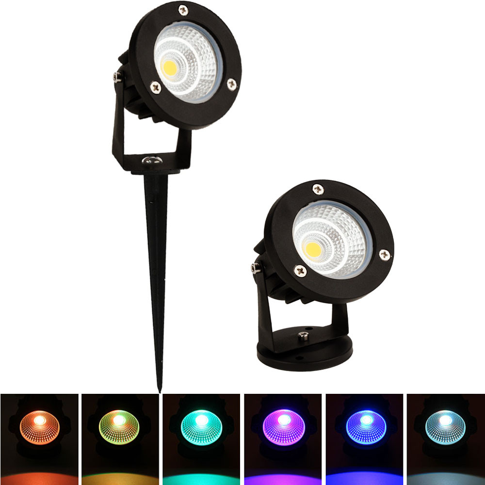 Jual LED COB Lawn Lamp LED Spike Light Outdoor Pathway Garden Yard ...