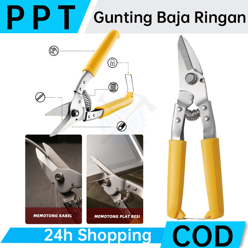 Jual PPT Gunting Korea Serbaguna Gunting Baja Seng Gunting Dahan ...