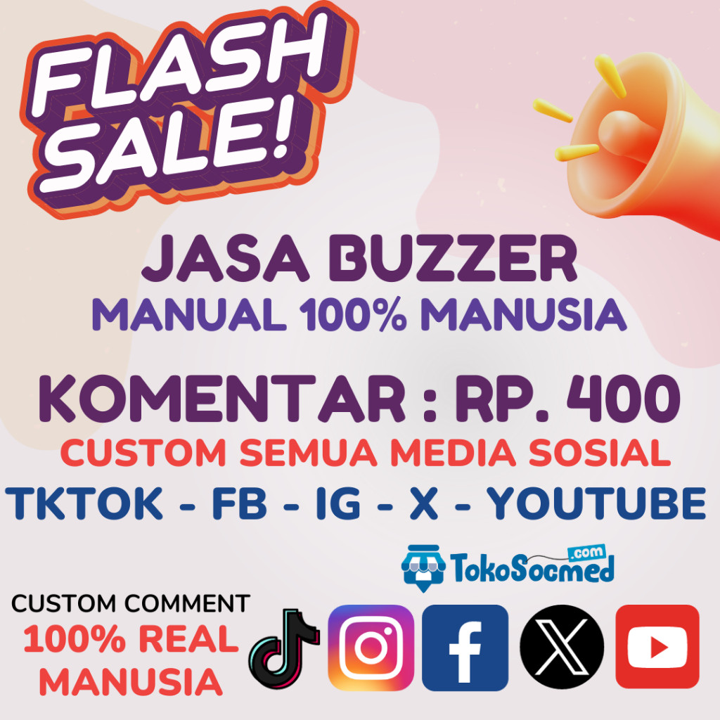Jual JASA KOMEN INSTAGRAM KOMEN TIKTOK KOMEN FACEBOOK KOMENTAR TIKTOK ...