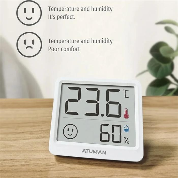 Jual Termometer Hygrometer Digital Mini LCD – Alat Ukur Suhu ...