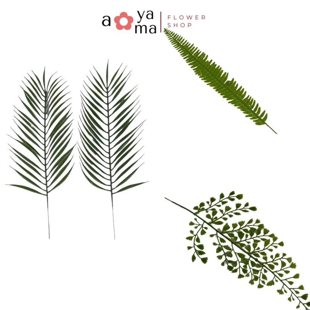 Jual AOYAMA - Daun Artificial Pakis Palem Persia Daun Plastik Hiasan ...