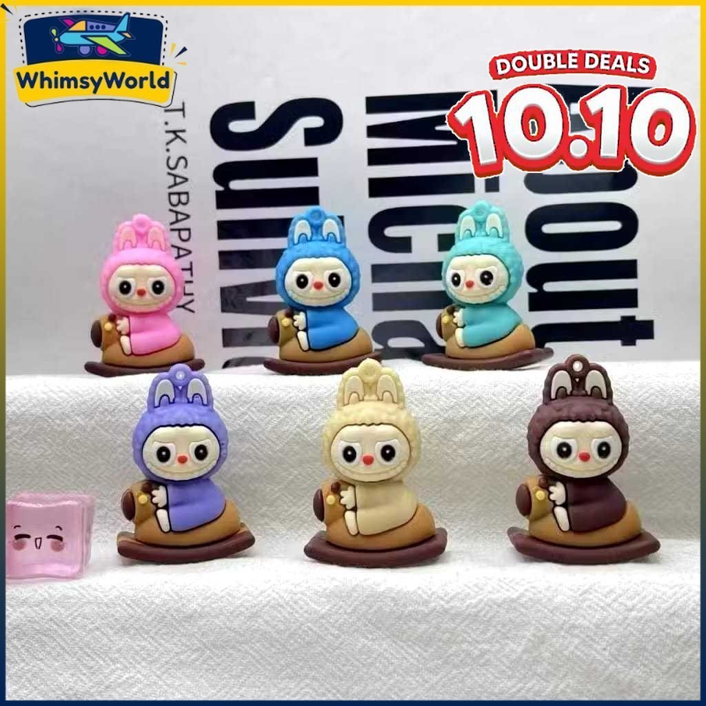 Jual Gantungan Kunci Karakter Kartun Labubu Lucu Dan Imut / Gantungan ...