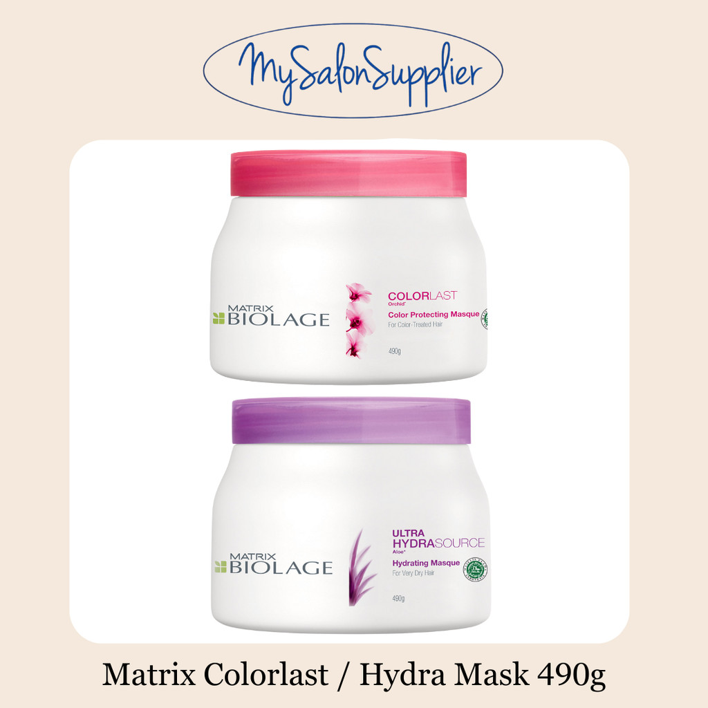 Jual Matrix Biolage Masker Rambut Hydra Source / Colorlast 490gr ...