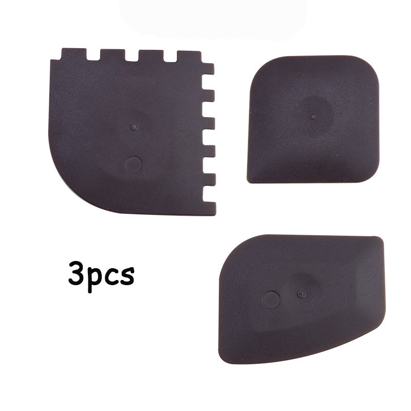 Jual 3Pcs Grill Pan Scraper Tool Frying Pan Stripe Cast Iron Skillet ...