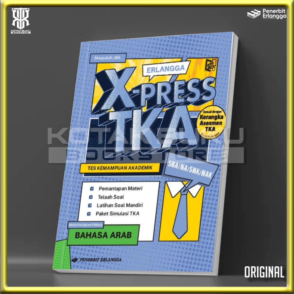 Jual ( ERLANGGA ) Xpress TKA SMA / MA 2026 / TKA Bahasa Arab SMA MA ...