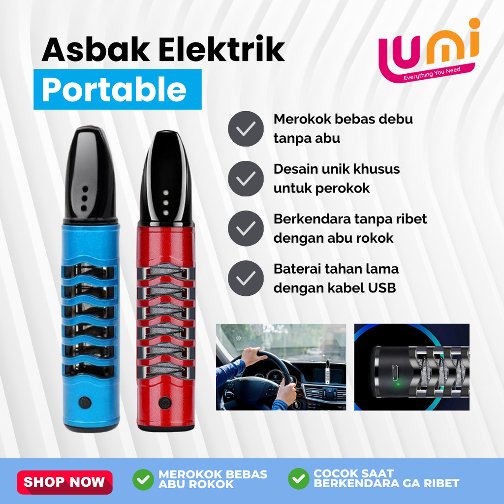 Jual Pipa Asbak Portable - Portable Pipe Smoking Rechargeable ...