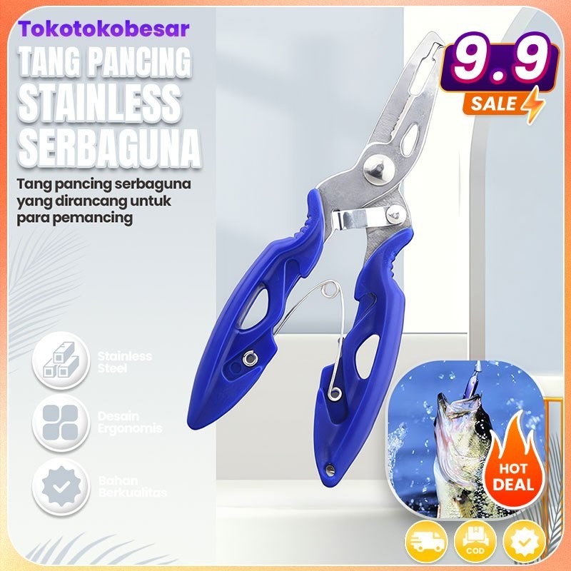 Jual Tang mikro multifungsi alat pengendali ikan gunting baja tahan ...