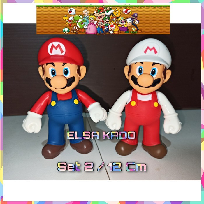 Jual Mainan Mario Bross Anak Action Figure Super Bros | Shopee Indonesia