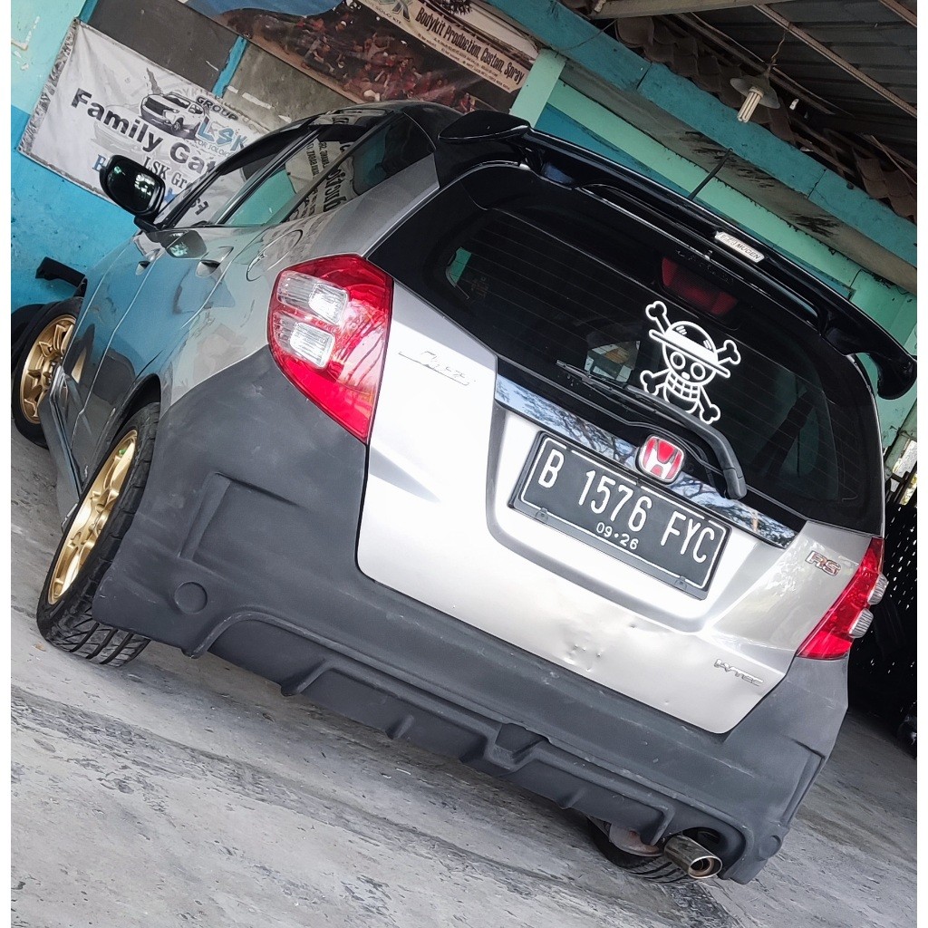 Jual Bodykit Bemper Belakang Honda Jazz Ge8 Mugen Rs Bodikit Body Kit ...