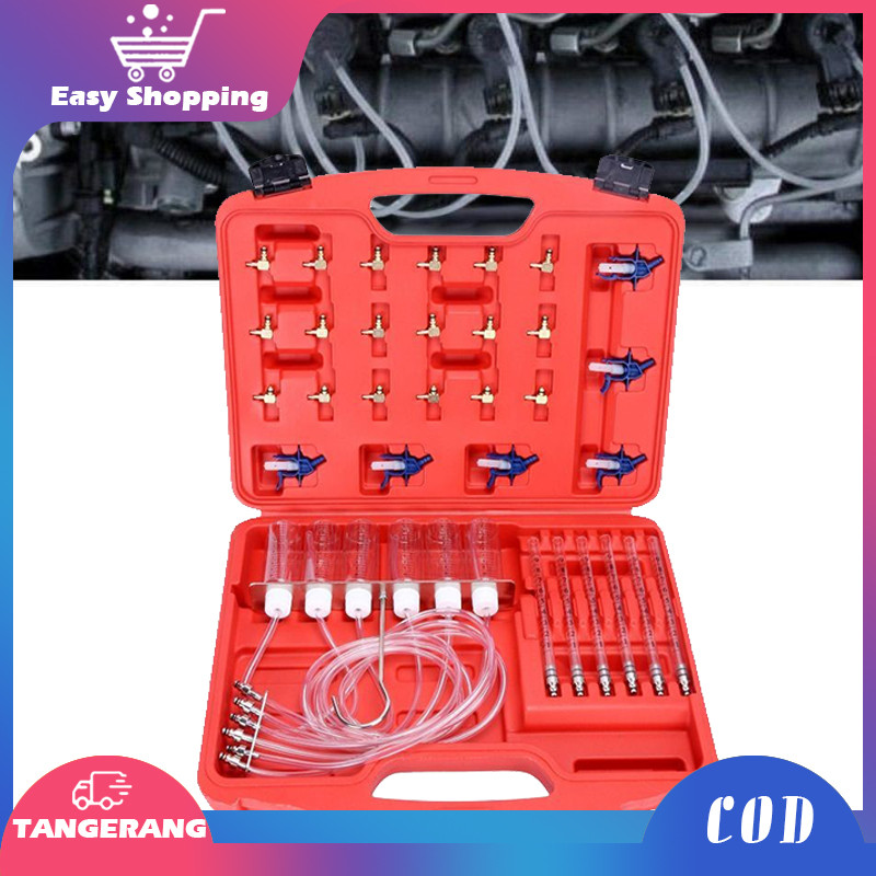 Jual Diesel Injector Flow Meter Diagnostic Set 6 Cylinder Cylinder ...