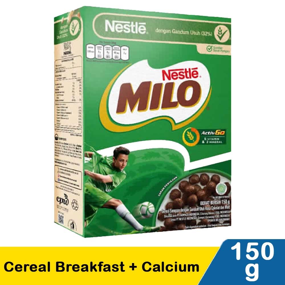 Jual MILO CEREAL BREAKFAST + CALCIUM 150g | Shopee Indonesia