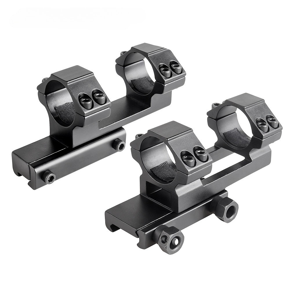 Jual 25.4mm/30mm Tube Ring Optics Scope Mount One-Piece Cantilever 11mm ...