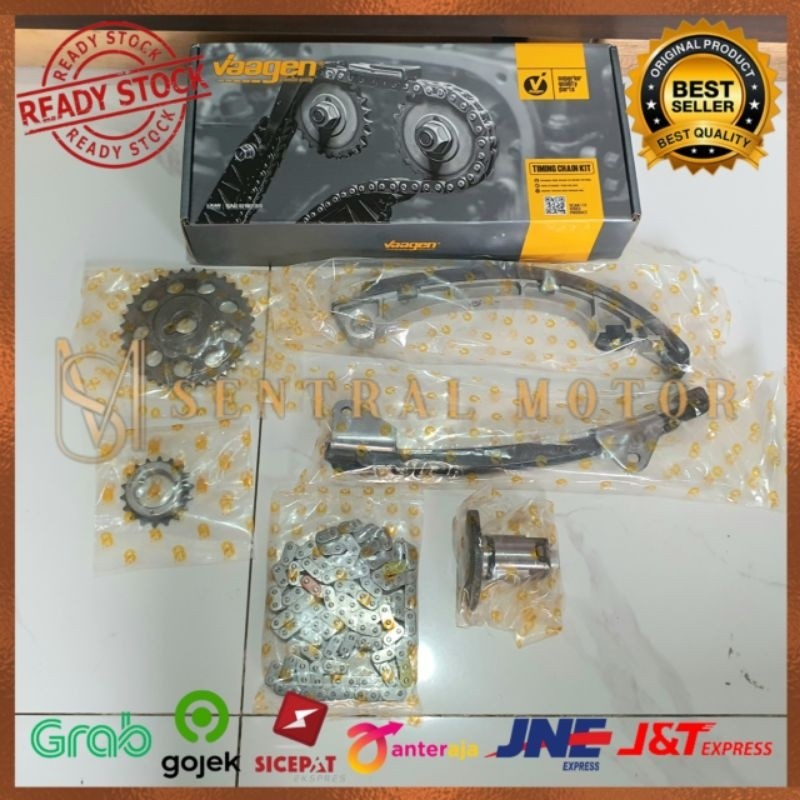 Jual Timing chain set rantai keteng set Toyota Altis 1.8 VAAGEN ...