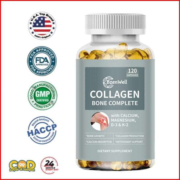 Jual ‌BzenWell Collagen Bone Complete - Dukung Pertumbuhan Tulang ...