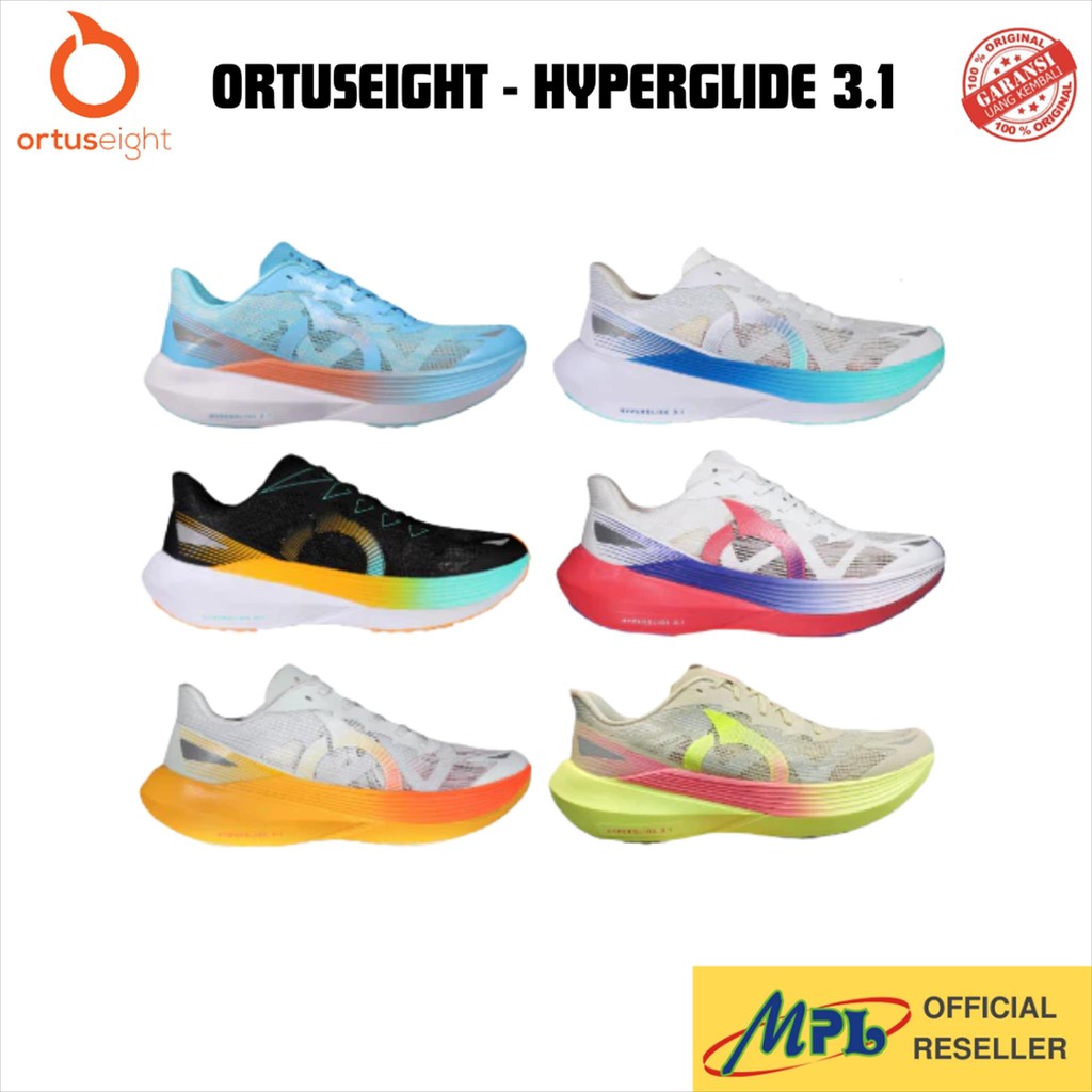 Jual SEPATU RUNNING ORTUSEIGHT HYPERGLIDE 3.1 | Shopee Indonesia