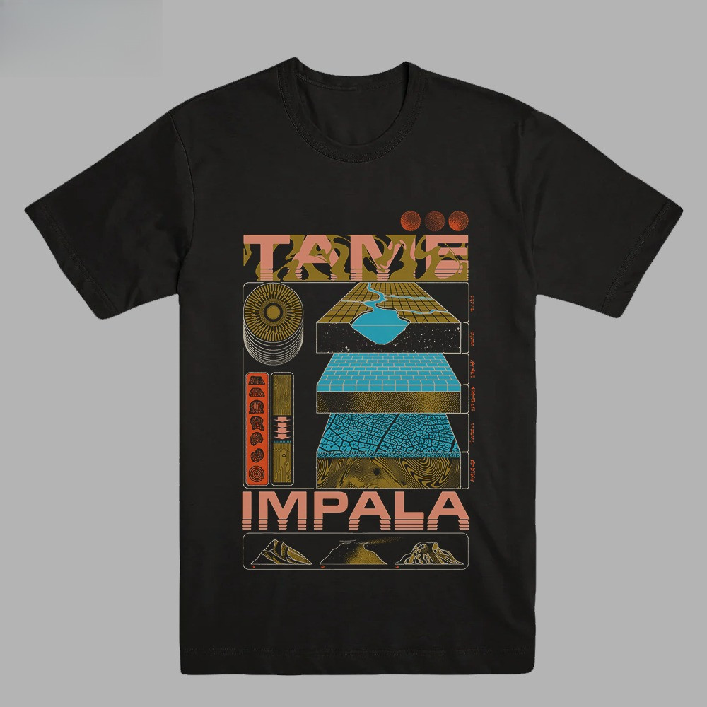 Jual TAME IMPALA - EVOLUTION | T-SHIRT | BAND MERCH | Shopee Indonesia