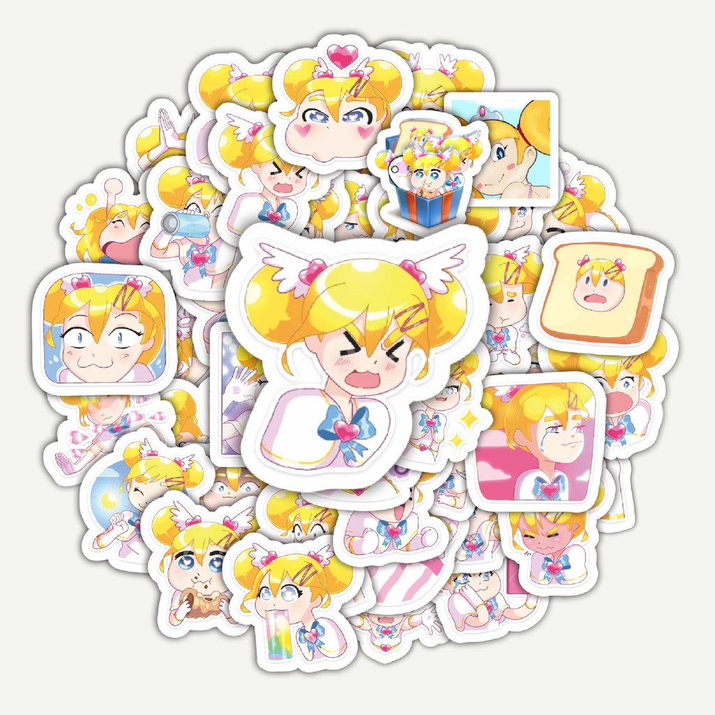 Jual Sticker Pack Stiker Kartun Mimiko Chan | Sticker TUMBLR | Stiker ...