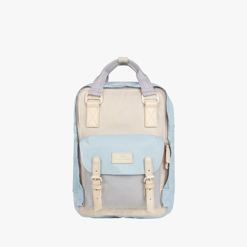 Jual Doughnut Macaroon Backpack Unisex Blue Lotus X Powder Purple X ...