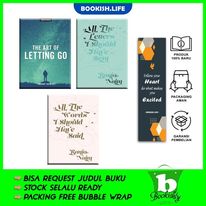 Jual All the Letters I Should Have Sent, The Art of Letting Go - Rania ...