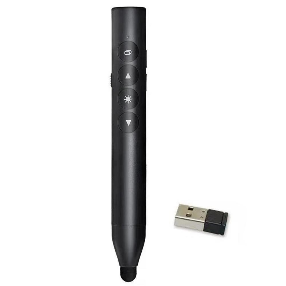 Jual 2.4GHz Wireless Powerpoint Pen Presentation Clicker USB Remote ...
