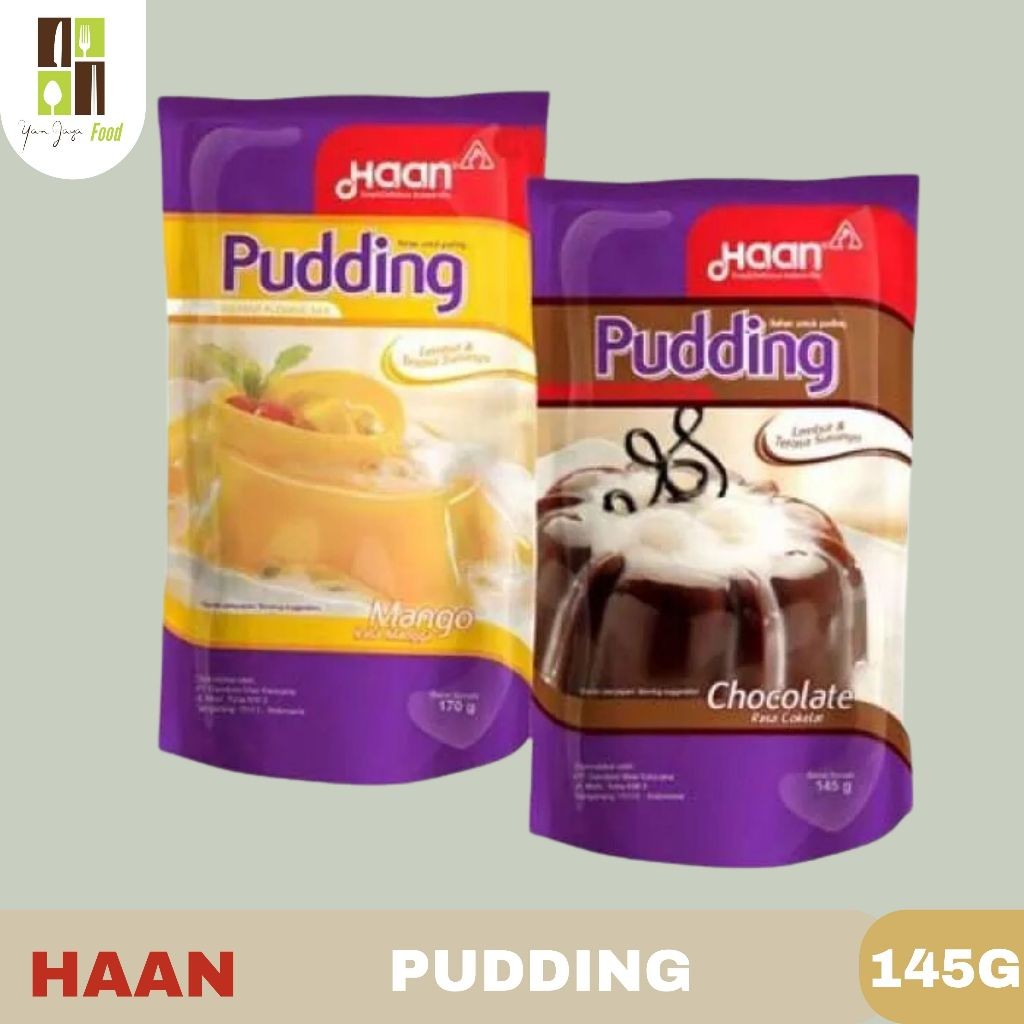 Jual Haan Pudding Mix / Bubuk Puding Instan Chocolate / Mangga Pouch ...